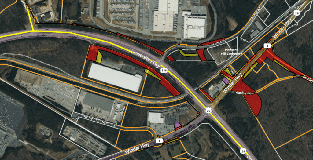 SR316 Intersection Closure-Gwinnett County | GDOT PI#0013896